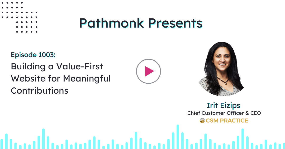 Building a Value-First Website for Meaningful Contributions