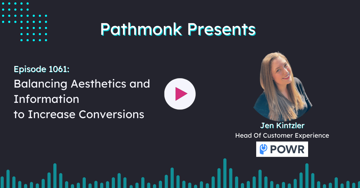 Balancing Aesthetics and Information to Increase Conversions