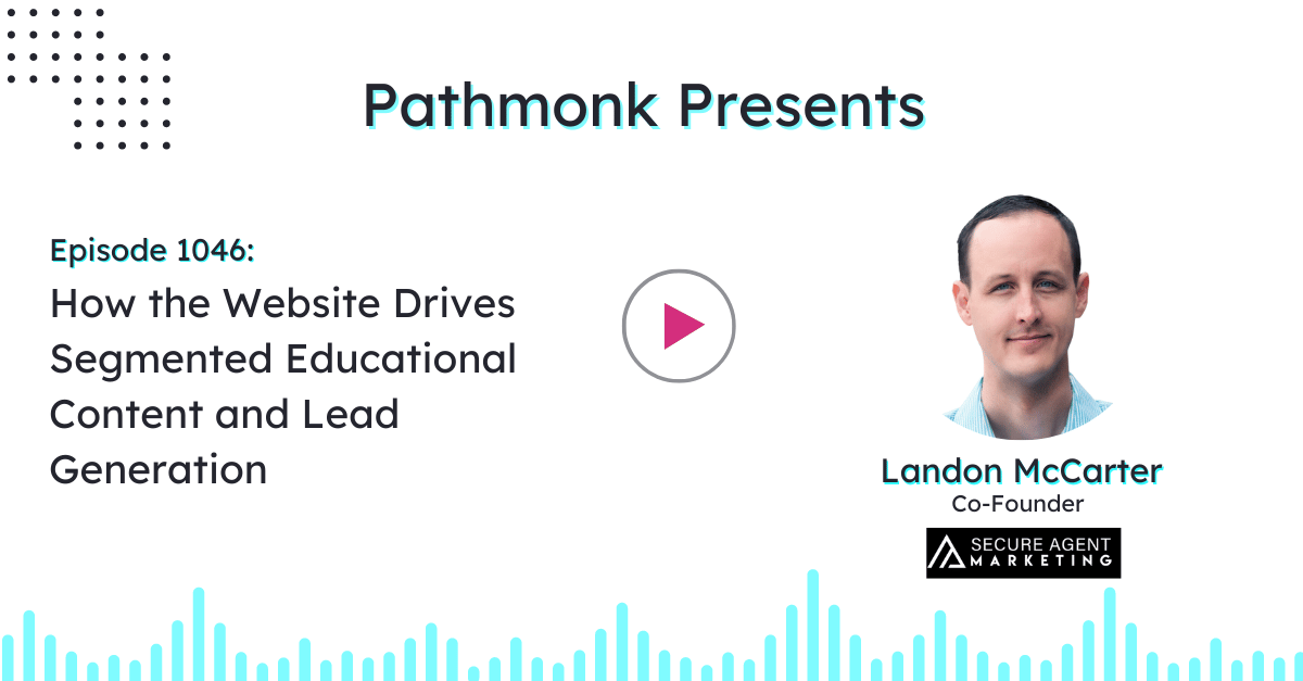 How the Website Drives Segmented Educational Content