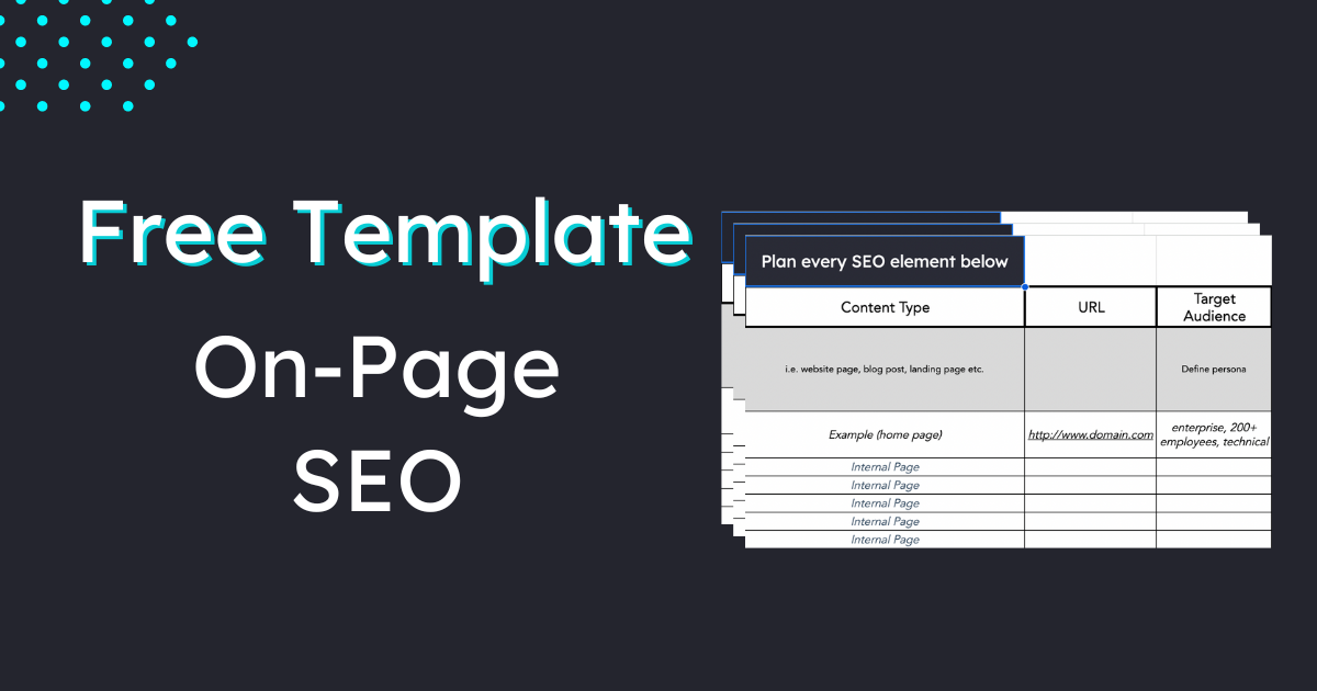 Pathmonk Academy | On-Page SEO Template | Buying Journey Optimization ...