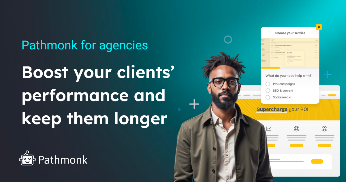 Website personalization and CRO for agencies | Pathmonk
