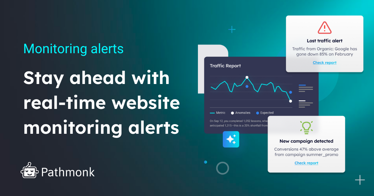 Pathmonk | Monitoring alerts